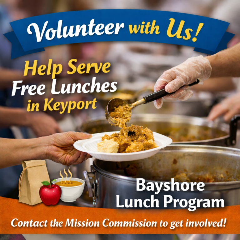 The Bayshore Lunch Program - First Presbyterian Church Matawan, NJ
